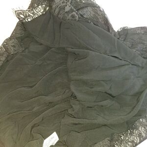 NAF NAF | Dresses | Naf Naf Paris Dark Croquette Girl In Lace Dark ...